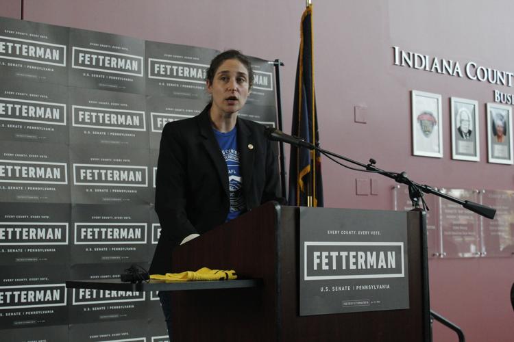 Fetterman holds rally at IUP, speaks to students, community members ...