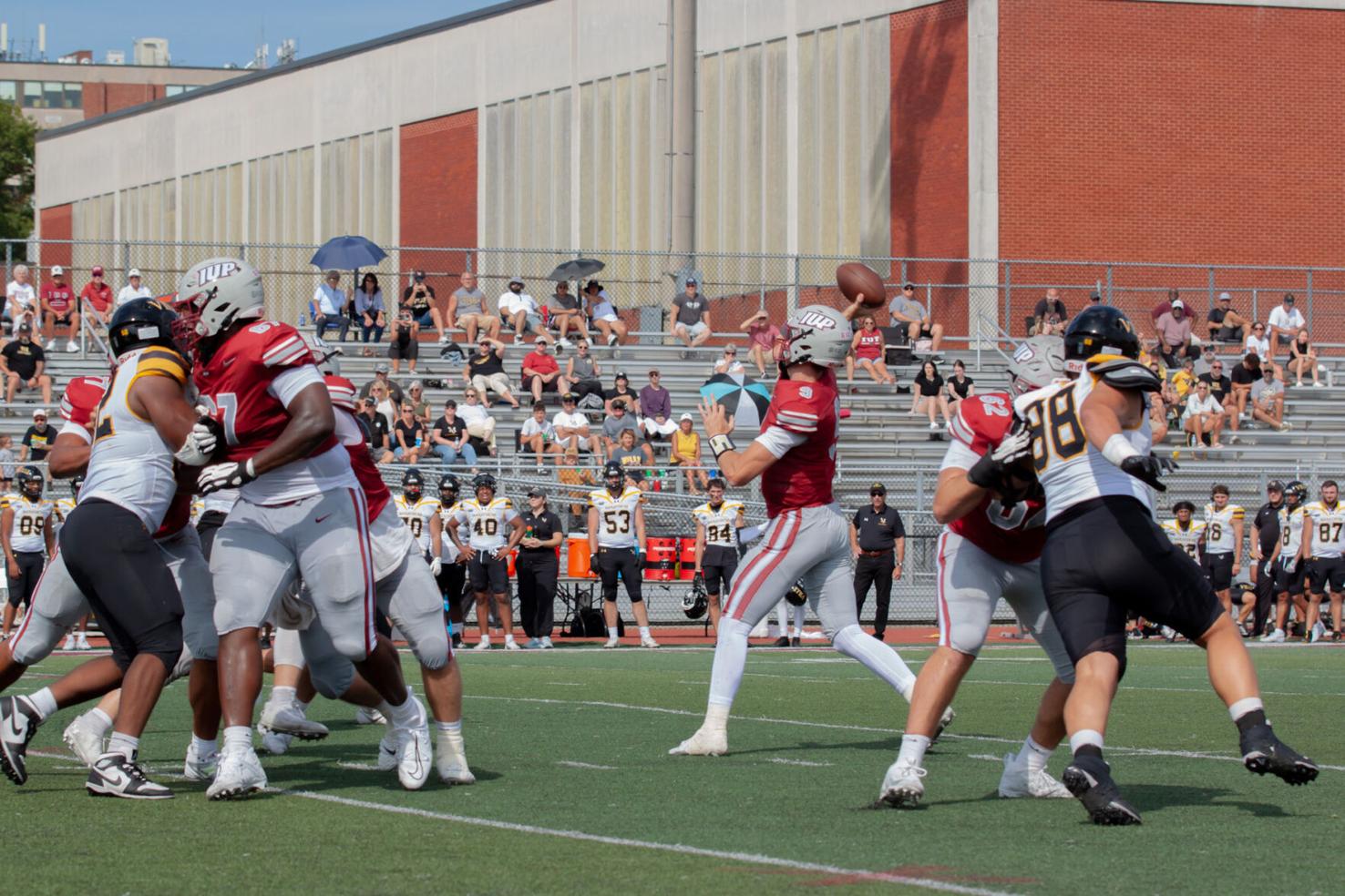 Football: Offense, Rueve keep rolling in rout of Seton Hill | Sports ...