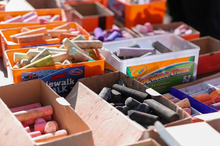 Students let creativity run wild for Chalk the Walk | Photo Galleries ...