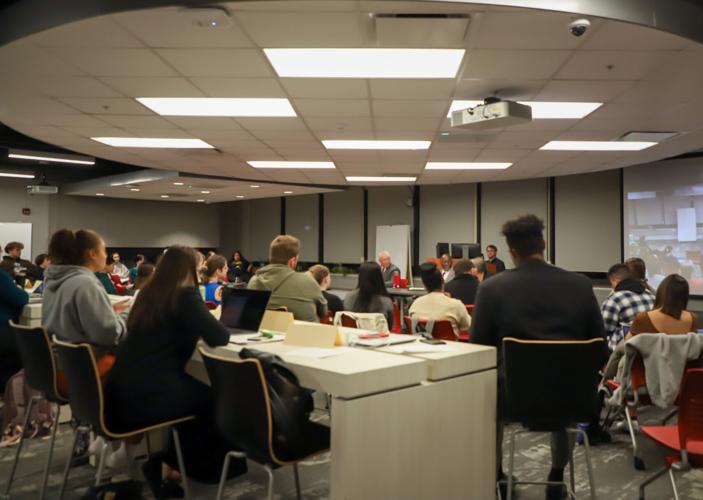 Students react to shooting, threat alert, at IUP open forum | News ...