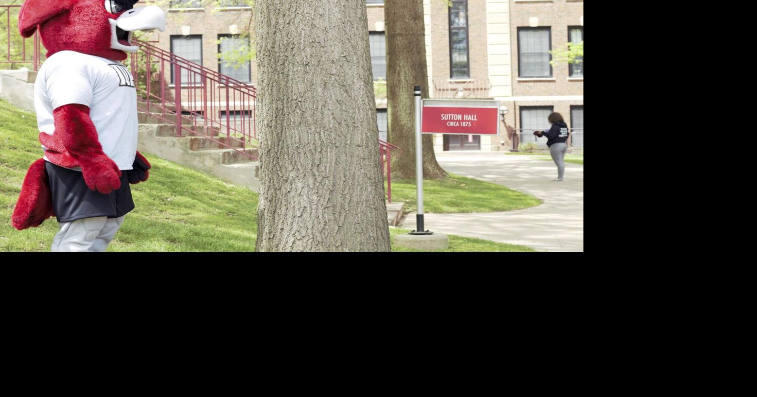 Case of a missing mascot: Students ponder Norm’s absence at football ...