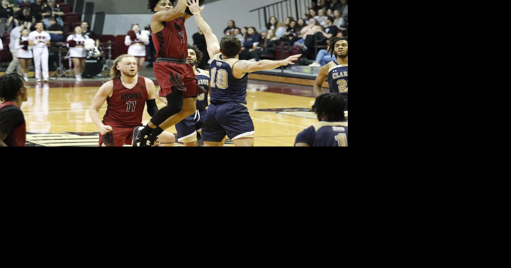 Men's Basketball: Crimson Hawks pull away late in testy rivalry game ...