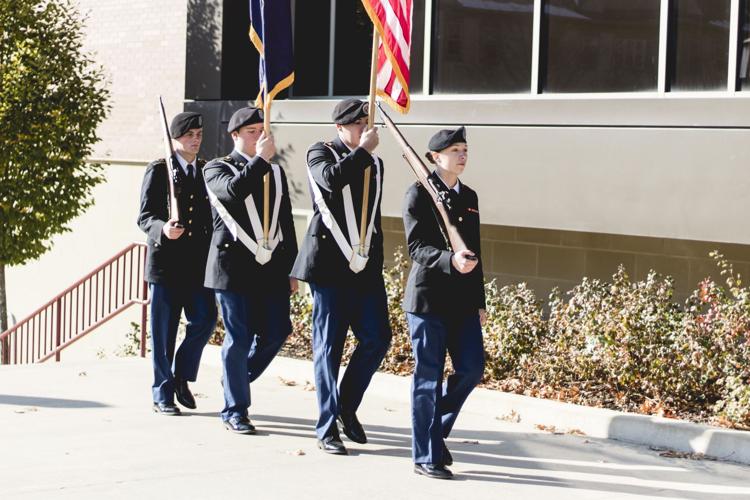Military honor fraternity unveils new monument | News | thepenn.org