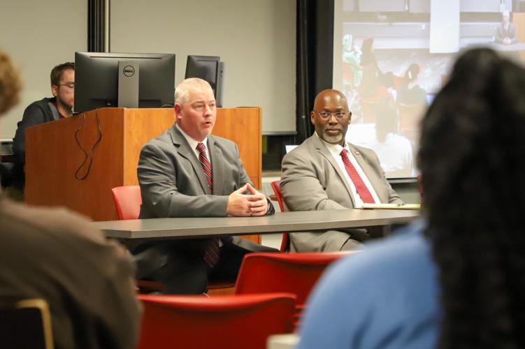 Students react to shooting, threat alert, at IUP open forum | News ...