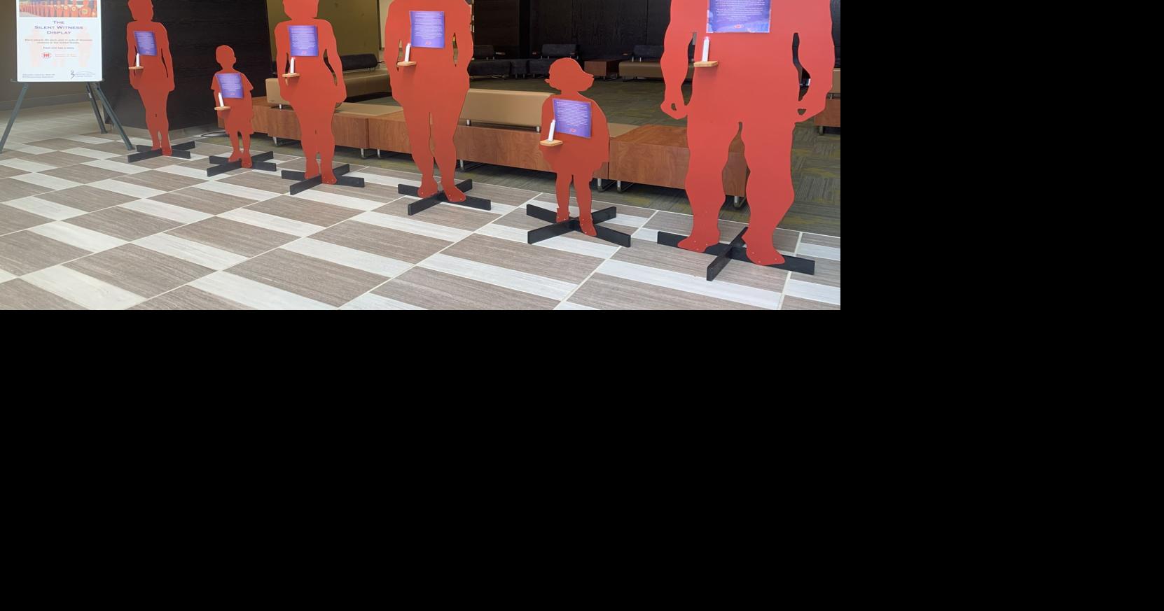 Silent Witness project spreads awareness of domestic violence | News ...