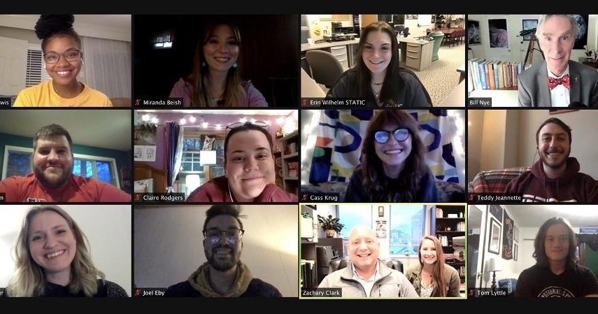 Bill Nye, STATIC host an electrifying discussion | Culture | thepenn.org