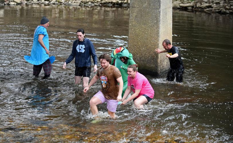 Brave Souls Take the Brrr Creek Plunge | Gallery | thepilot.com