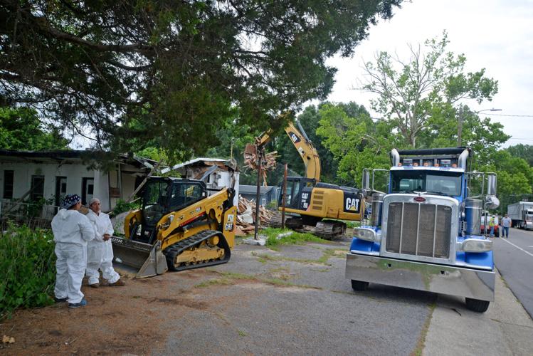 Former Service Station Torn Down in West Southern Pines | News ...