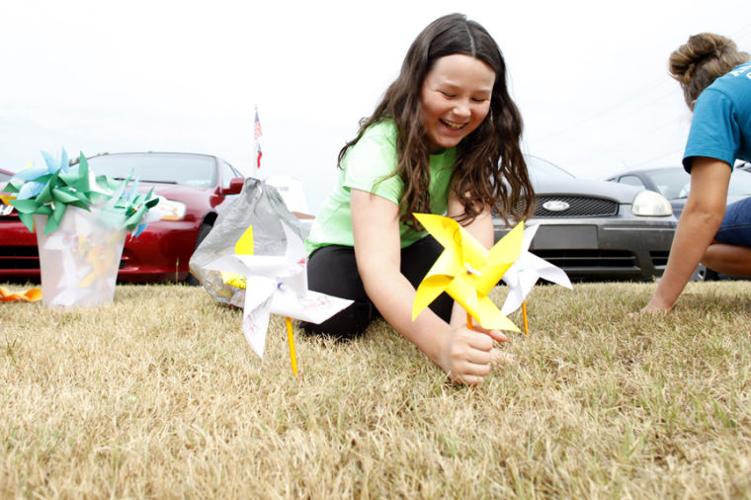 Carthage Elementary School Pinwheels for Peace | News | thepilot.com