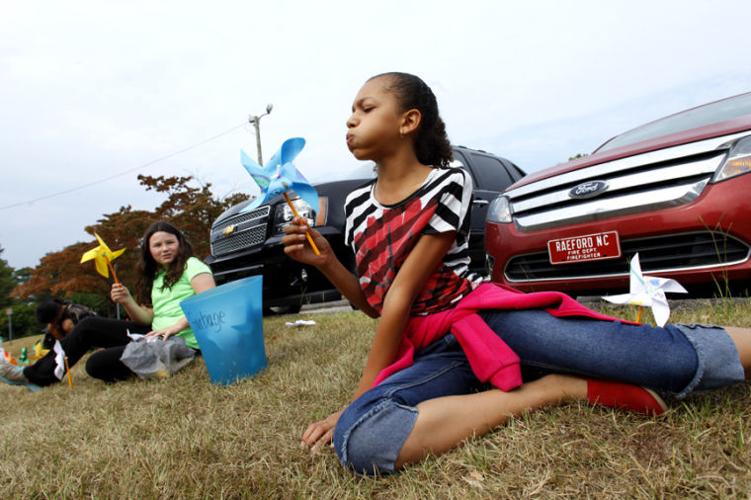 Carthage Elementary School Pinwheels for Peace | News | thepilot.com