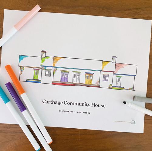 Coloring Pages Highlight Local Architecture, History | Features ...
