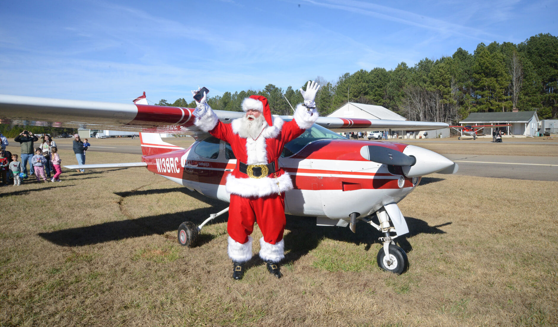 Santa and his Elves land at the Pik n Pig | Gallery | thepilot.com