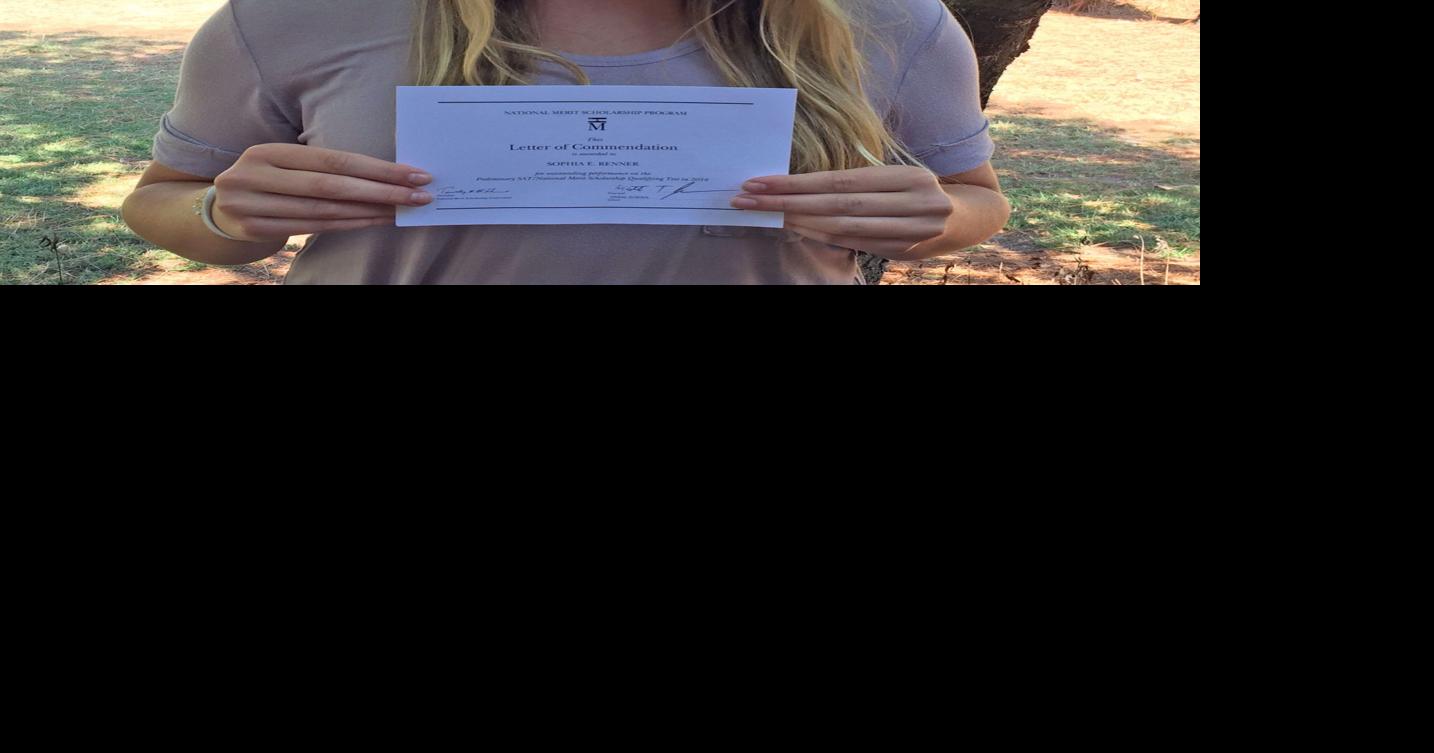 O’Neal’s Sophia Renner Awarded National Merit Commendation | Features ...