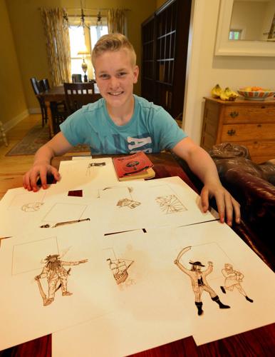 Quick on the Draw: Carthage Teen Illustrates Book, Pronto | News ...