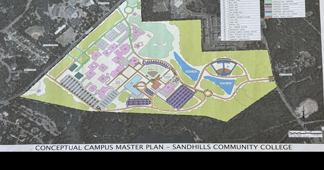 Sandhills Community College Map Pinpoints New School | News | thepilot.com