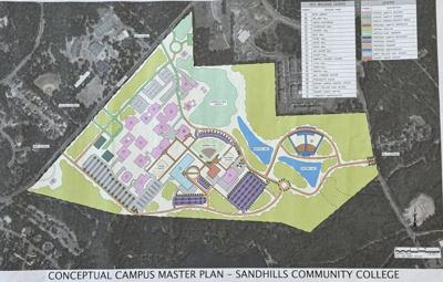 Sandhills Community College Map Pinpoints New School | News | thepilot.com