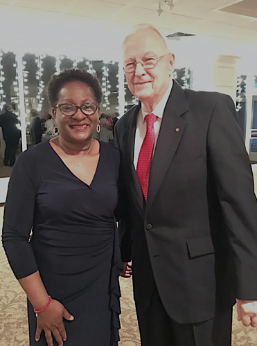 Harling Honored With Cornerstone Award | News | thepilot.com