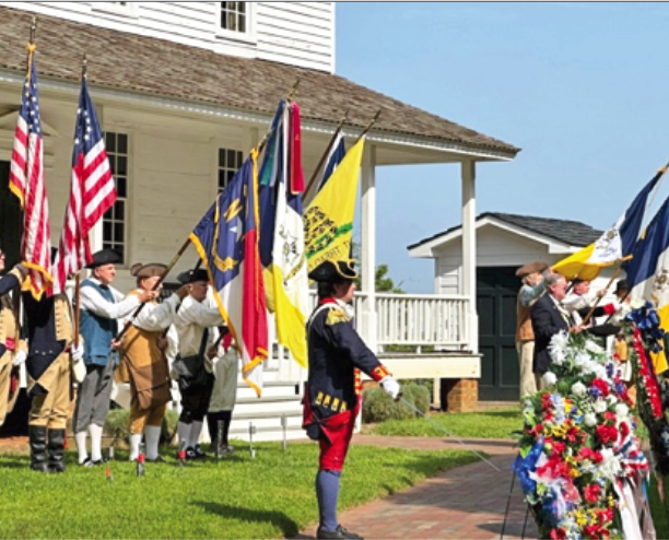 Club News: Wreath Ceremony Held at House in the Horseshoe | Features ...