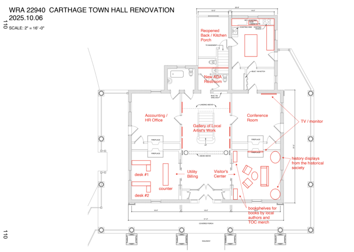 Carthage Getting Prepared To Hire For Town Hall Project | News ...
