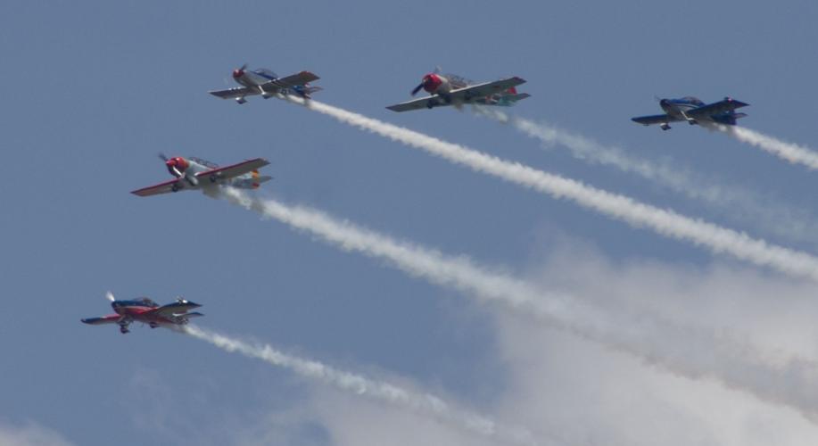 Photos: The Bandit Flight Team Salutes Health Care Workers in Pinehurst ...