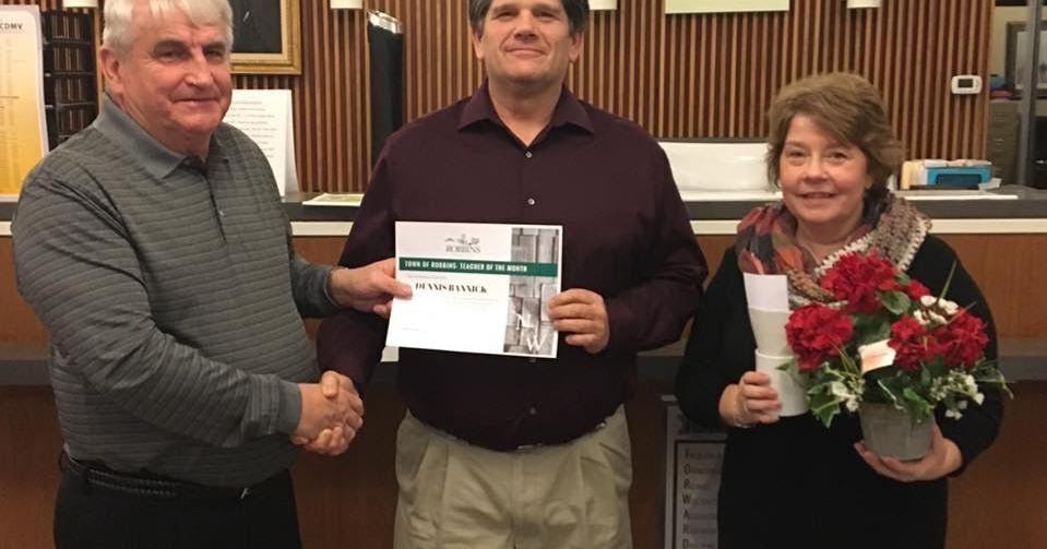 Robbins Board Recognizes Elise Teacher | News | thepilot.com