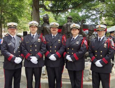 Two Fire Departments Form Joint Honor Guard | News | thepilot.com