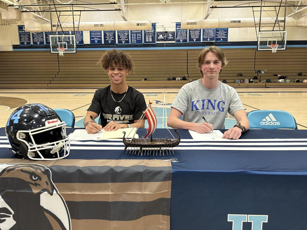 Union Pines’ Biggs, Muhly Sign to College Programs | Sports | thepilot.com