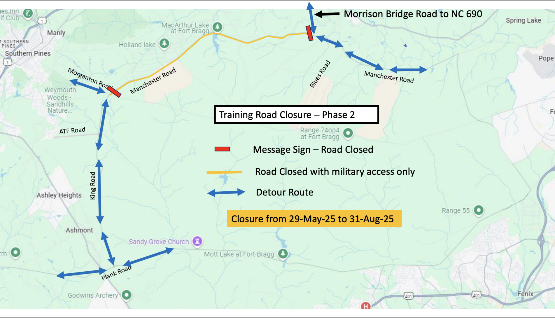 Road Work Continues on Fort Bragg | News | thepilot.com