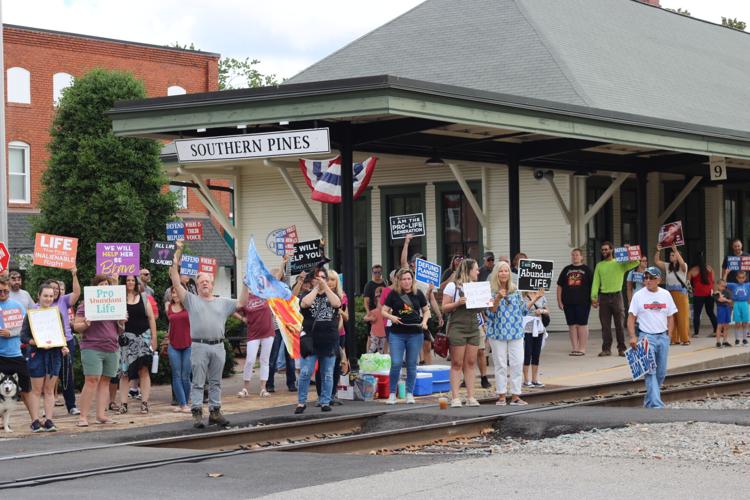 Dual Protests Draw Opposing Sides to Southern Pines | News | thepilot.com