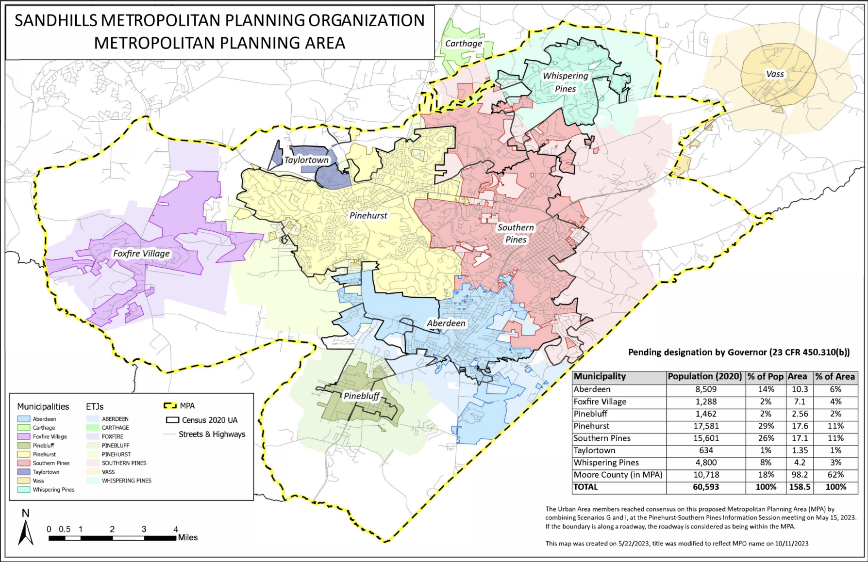 Towns Set Metropolitan Planning Organization Boundary | News | thepilot.com