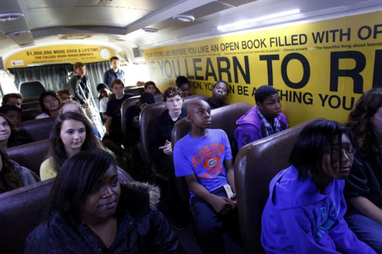 The Choice Bus Visits Southern Middle | News | thepilot.com