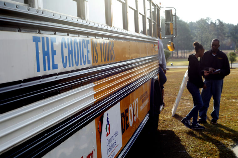 The Choice Bus Visits Southern Middle | News | thepilot.com