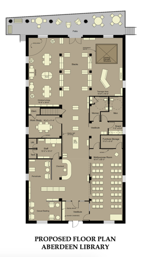 Aberdeen Board Oks New Library Floor Plan | News | thepilot.com