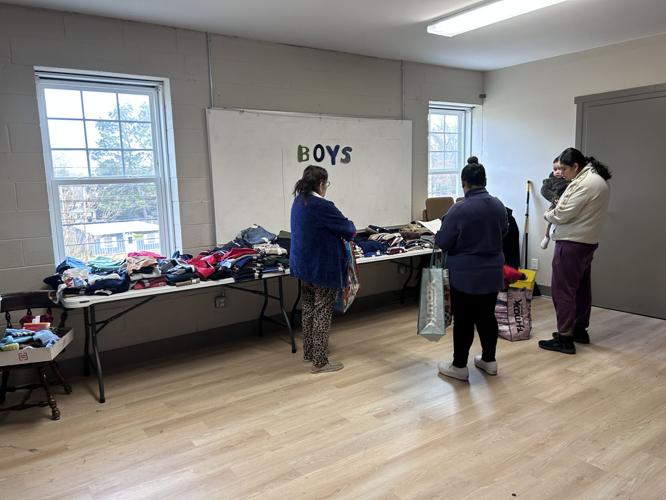 Northern Moore Family Resource Center Stocks Shelves Ahead of Christmas ...