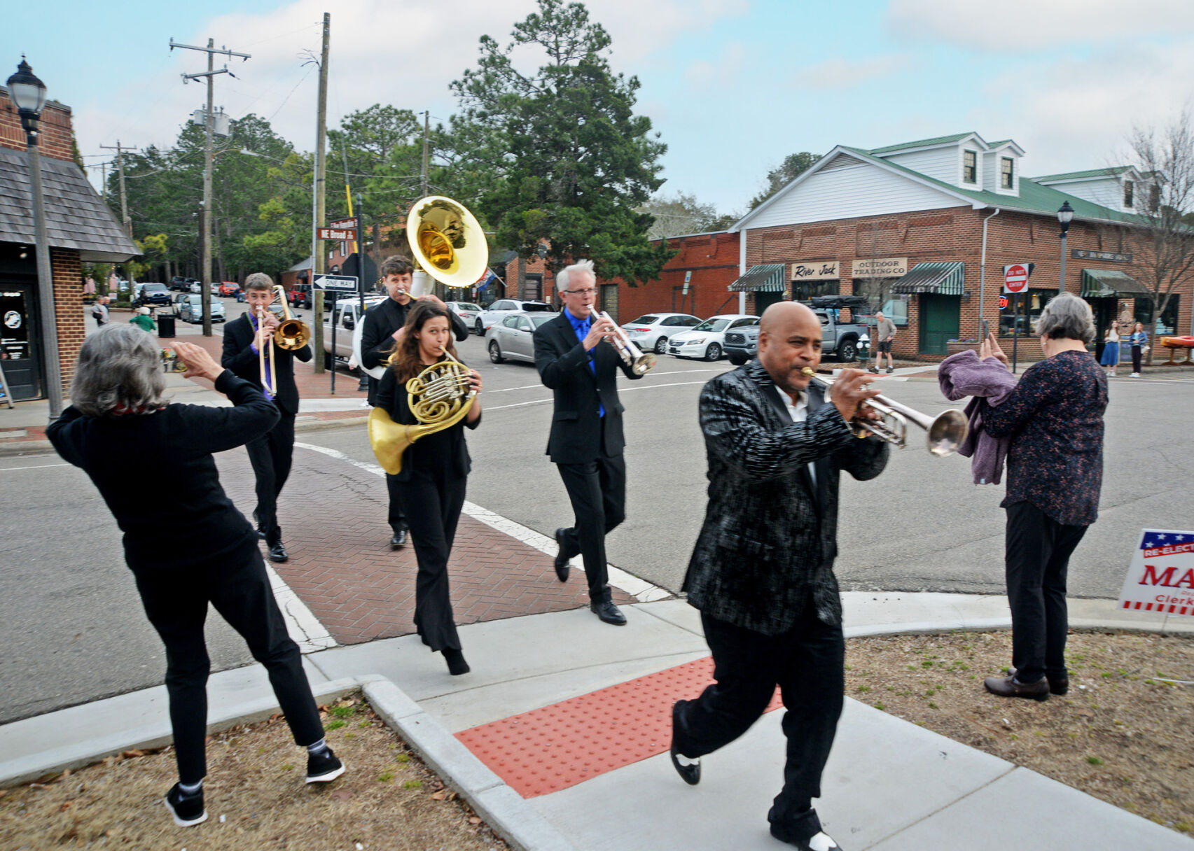 A Second Line in Southern Pines with The Rodney Marsalis Philadelphia ...