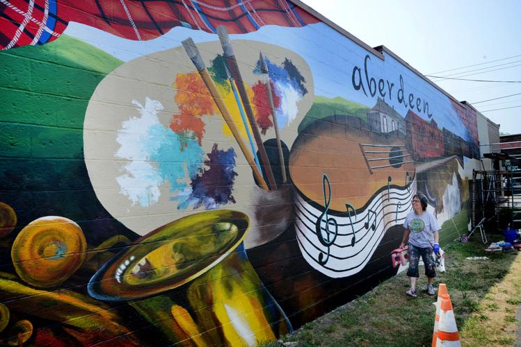 Downtown Mural Highlights Aberdeen's Sights and Symbols | News ...