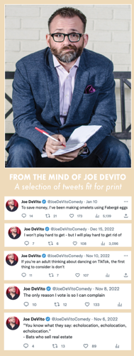 Comic Joe DeVito Brings Set to BPAC Stage | | thepilot.com