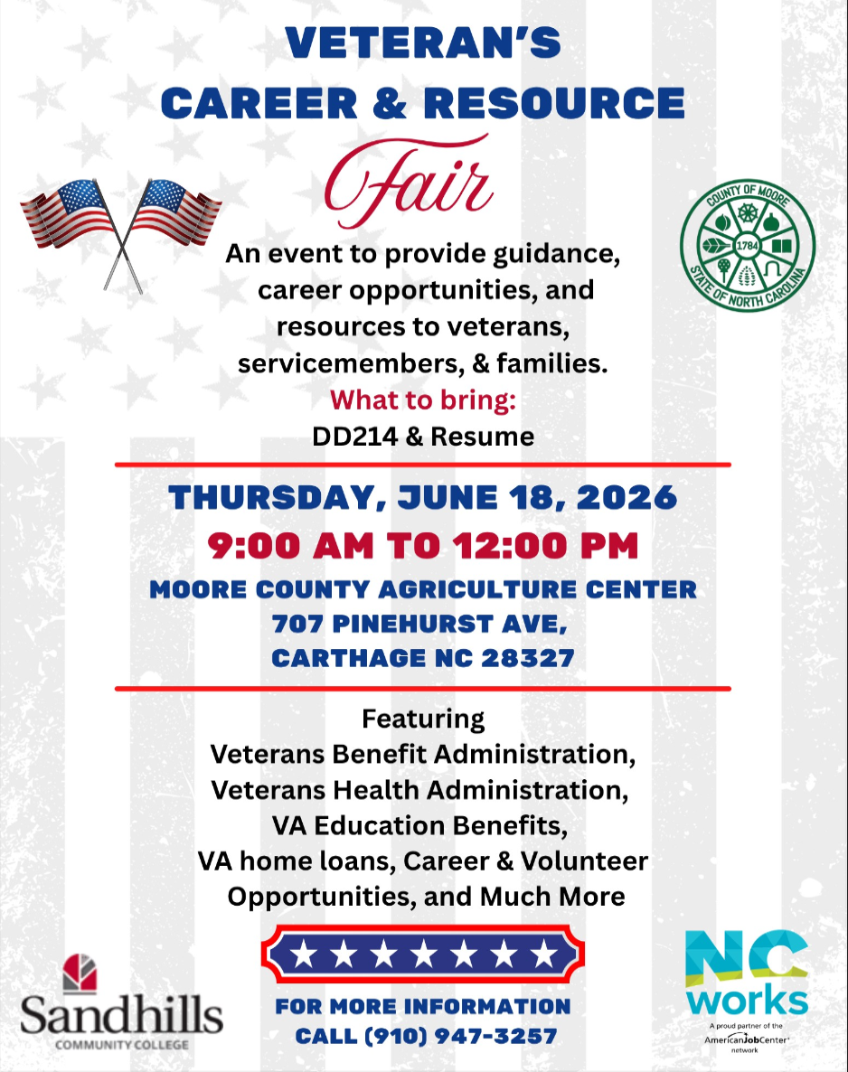 Moore County Veterans Career & Resource Fair | Features | thepilot.com