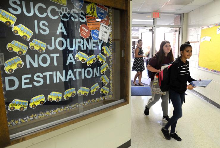 Elise Middle School Welcomes Back Students | Gallery | thepilot.com