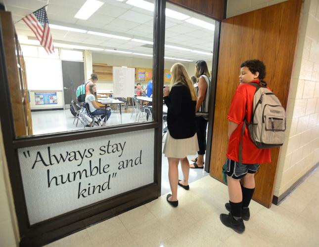 Elise Middle School Welcomes Back Students | Gallery | thepilot.com