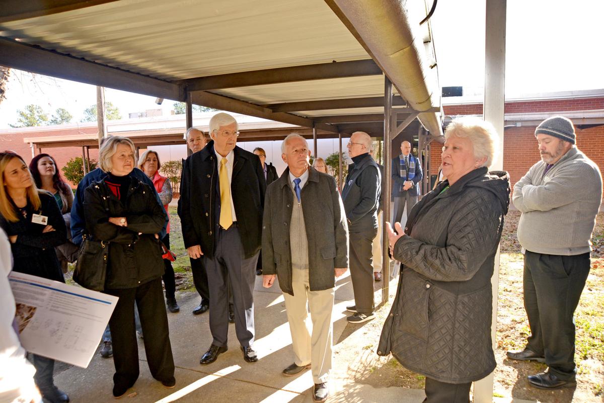 Carthage Elementary Tour Highlights Delayed Repairs | News | thepilot.com