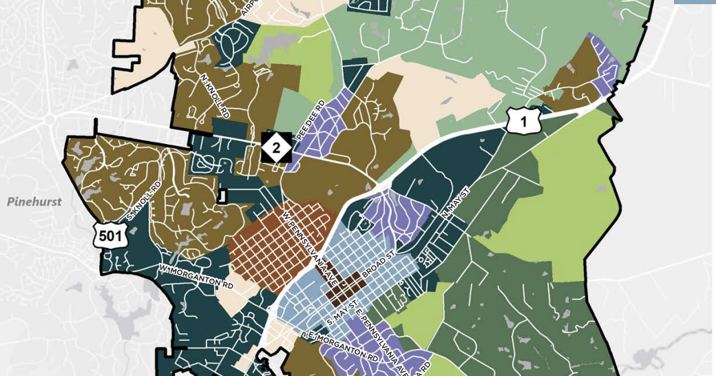 Character Districts Southern Pines Plan Draft is Released | News ...