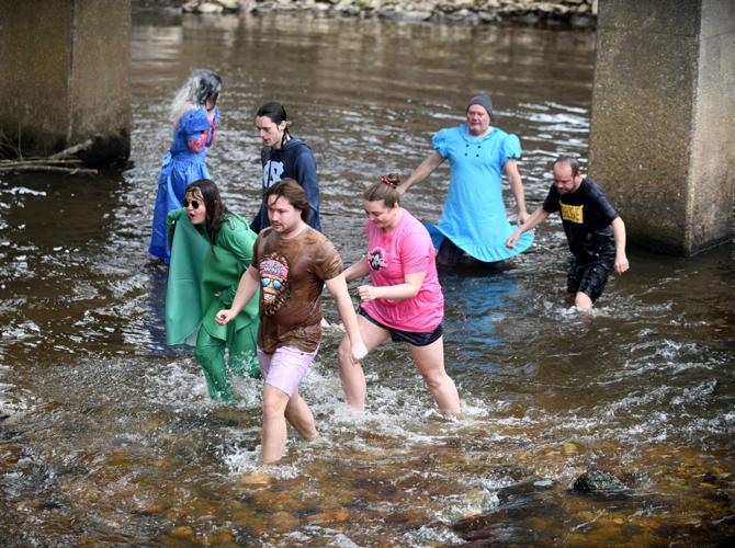 Brave Souls Take the Brrr Creek Plunge | Gallery | thepilot.com