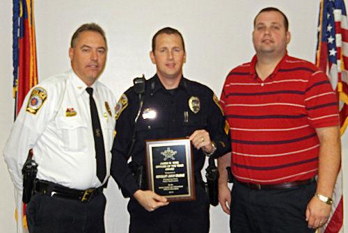 WP Police Sergeant Named Moore County Officer of the Year | News ...