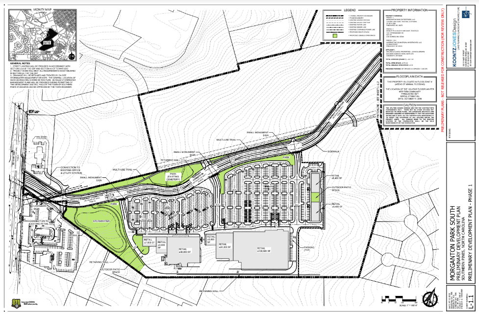 Developer Submits Major Plan for Southern Pines | News | thepilot.com
