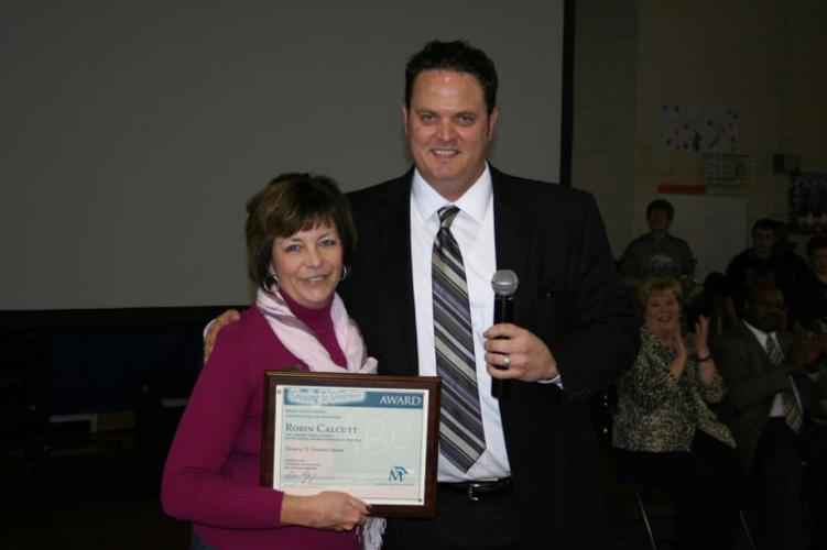 Calcutt Named Principal of Year | News | thepilot.com