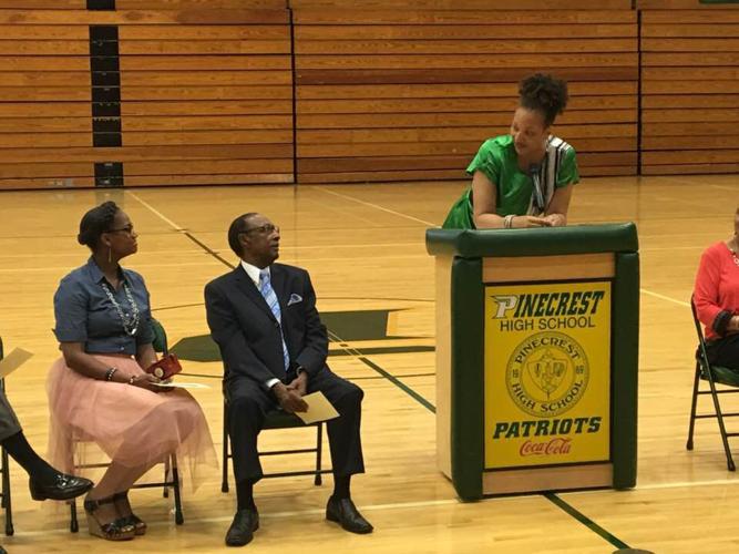New Gymnasium Sign Celebrated | News | thepilot.com