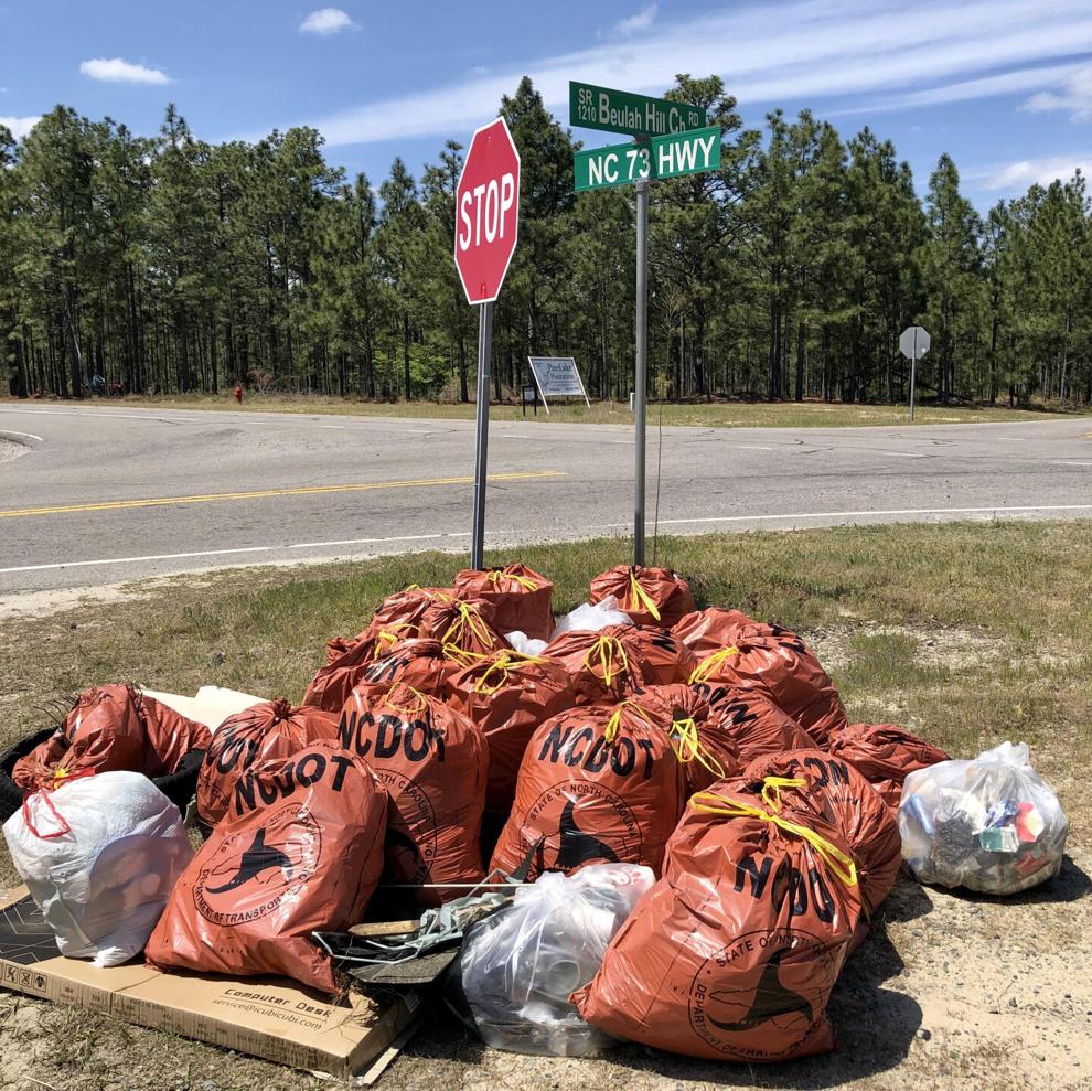 Volunteers Clean-Up Roadside Litter to Help Keep Moore County Beautiful ...