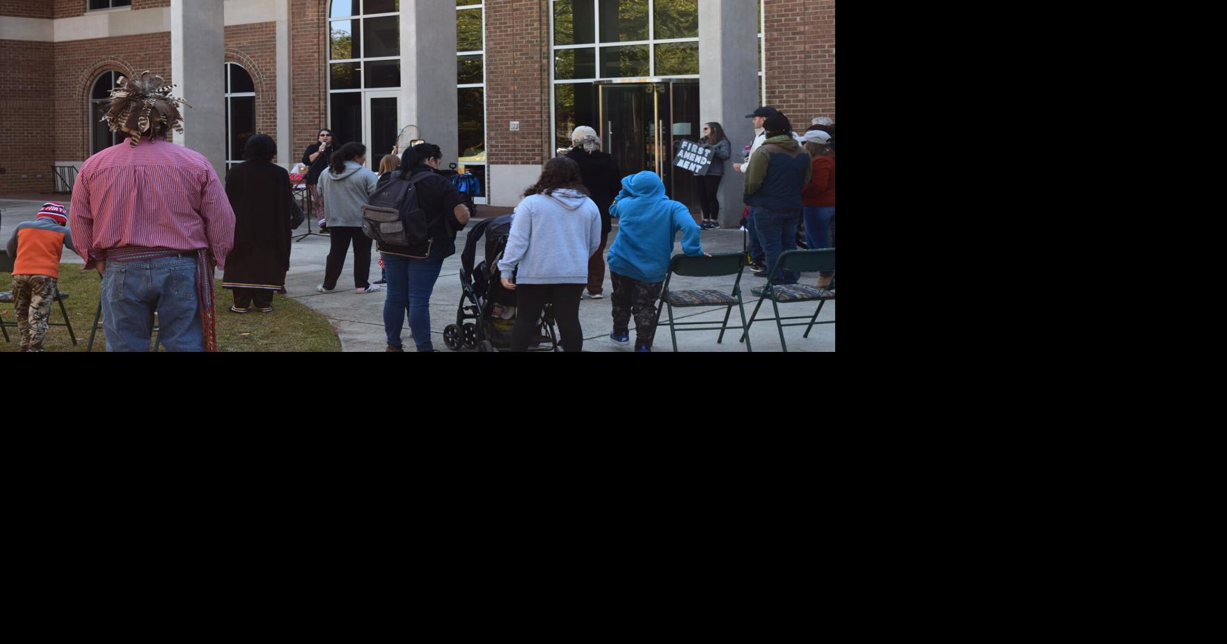 kim locklear lumbee protesters | | thepilot.com