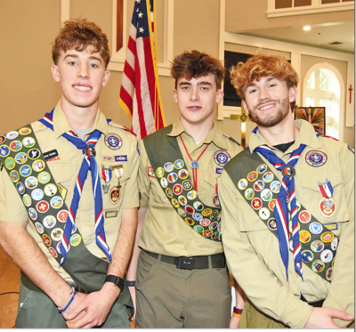 Club News: Three Scouts with Troop 7 B Earn Eagle Award | Features ...